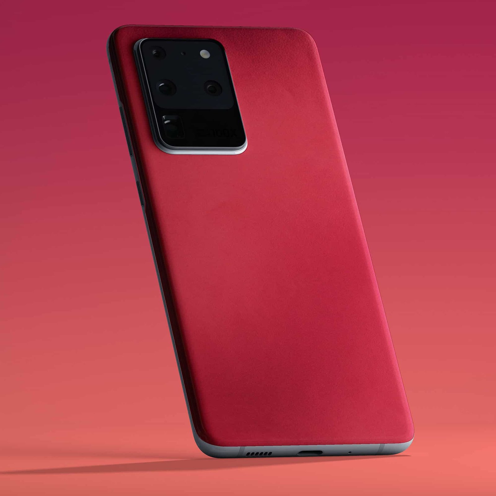 Solid Shiny Skin (Red) | eXary.in